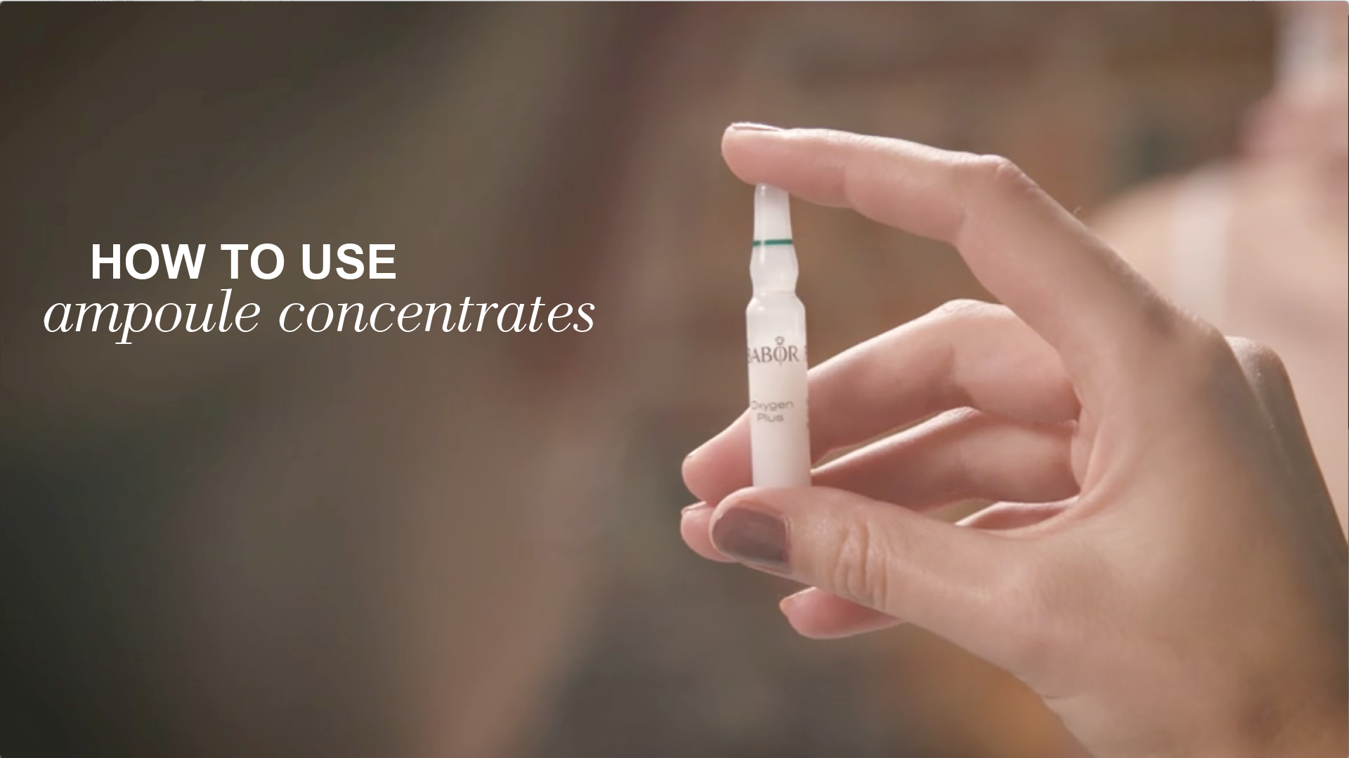 Ampullen fürs Gesicht | Wirkung & Anwendung - BABOR